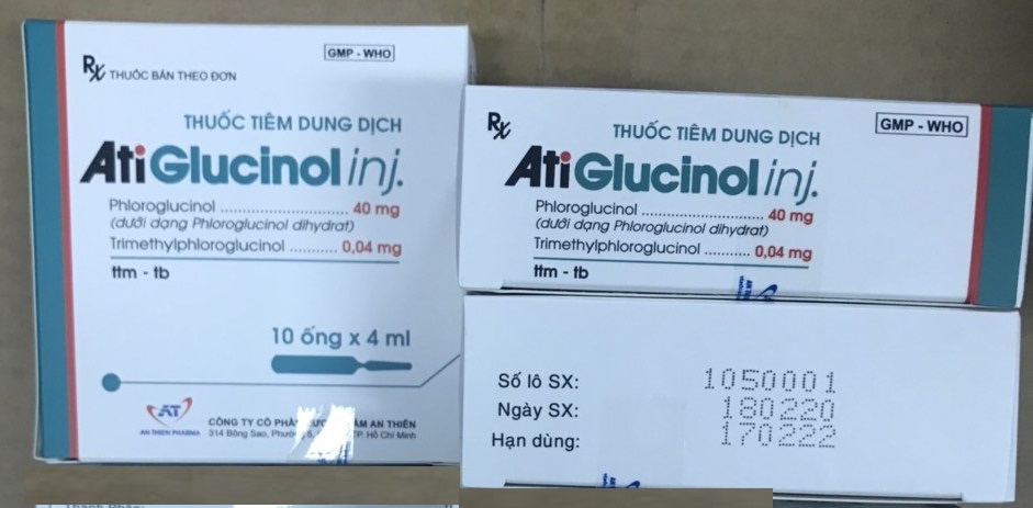 Atiglucinol inj - Công ty Cổ phần TMDV Thăng Long